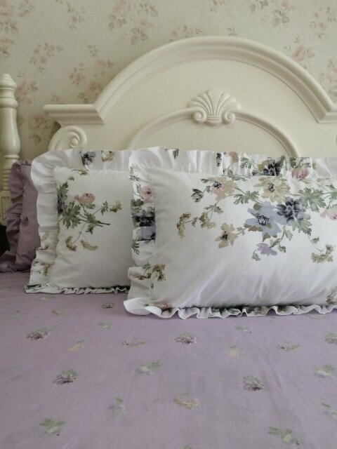 Комплект постельного белья Julliette Dream Пасторальный сад 100% хлопок, 48x74cm pillowcase 2 штуки