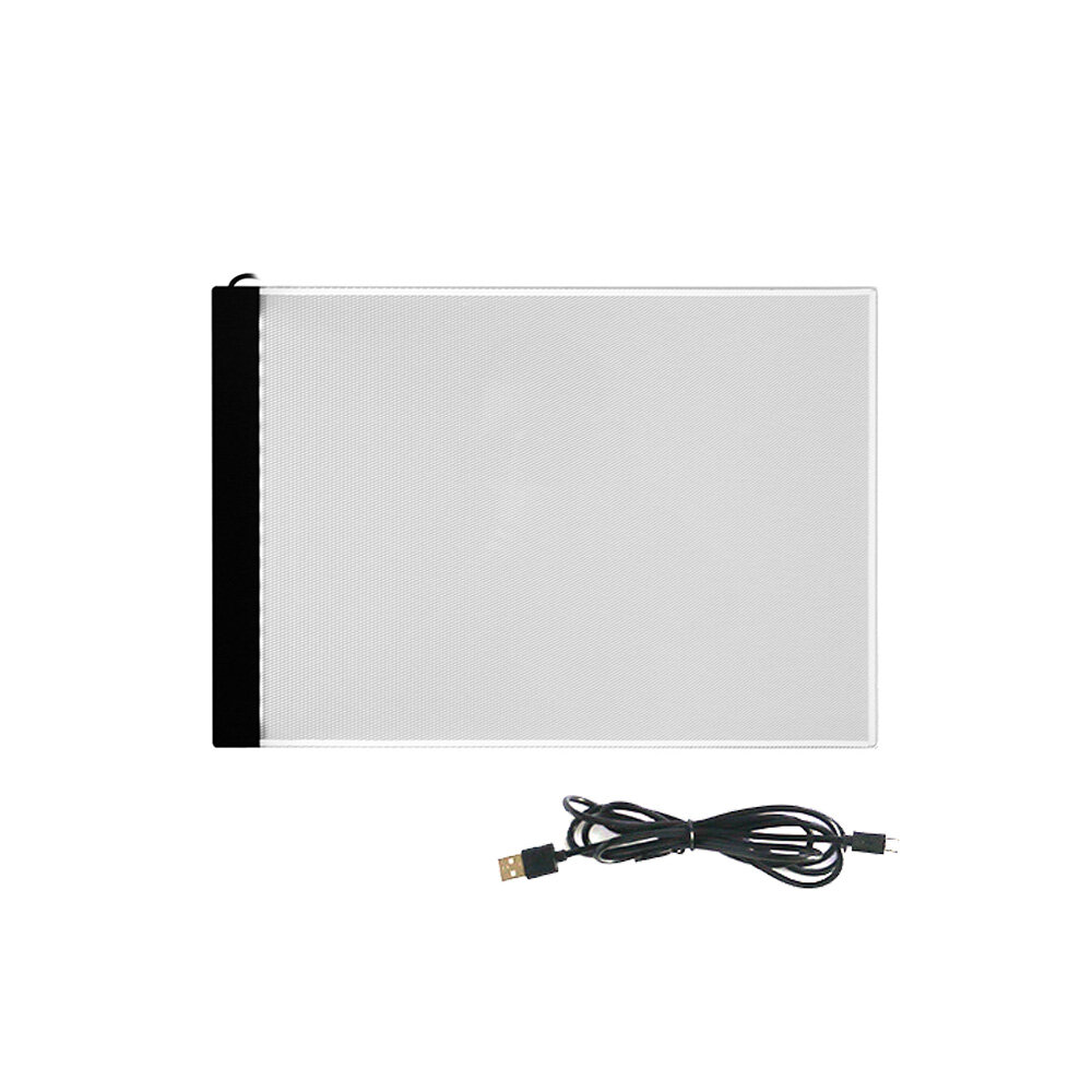 LED Light Box A4 Ultra-thin Writing Painting Tracing Board Copy Pad Panel Drawing Tablet Sketch Boards Art Artcraft Stencil Style 1# 2# 3# Acrylic Panel LED USB Cable 5V 2.5W Size 240*148mm 335*233mm Weight 350g 510g 1 Piece