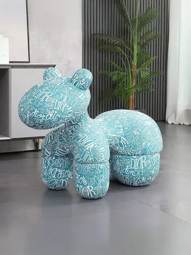 Прямой диван 40х42х65 см, голубой