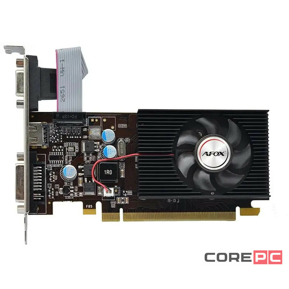 Видеокарта для персонального компьютера AFox (AF210-512D3L3-V2) GeForce GT 210 512MB