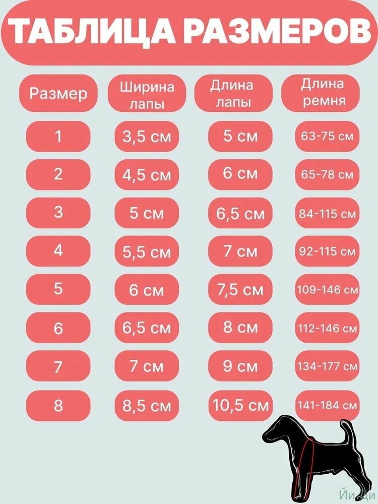 Обувь для собак 1006 — фото 1