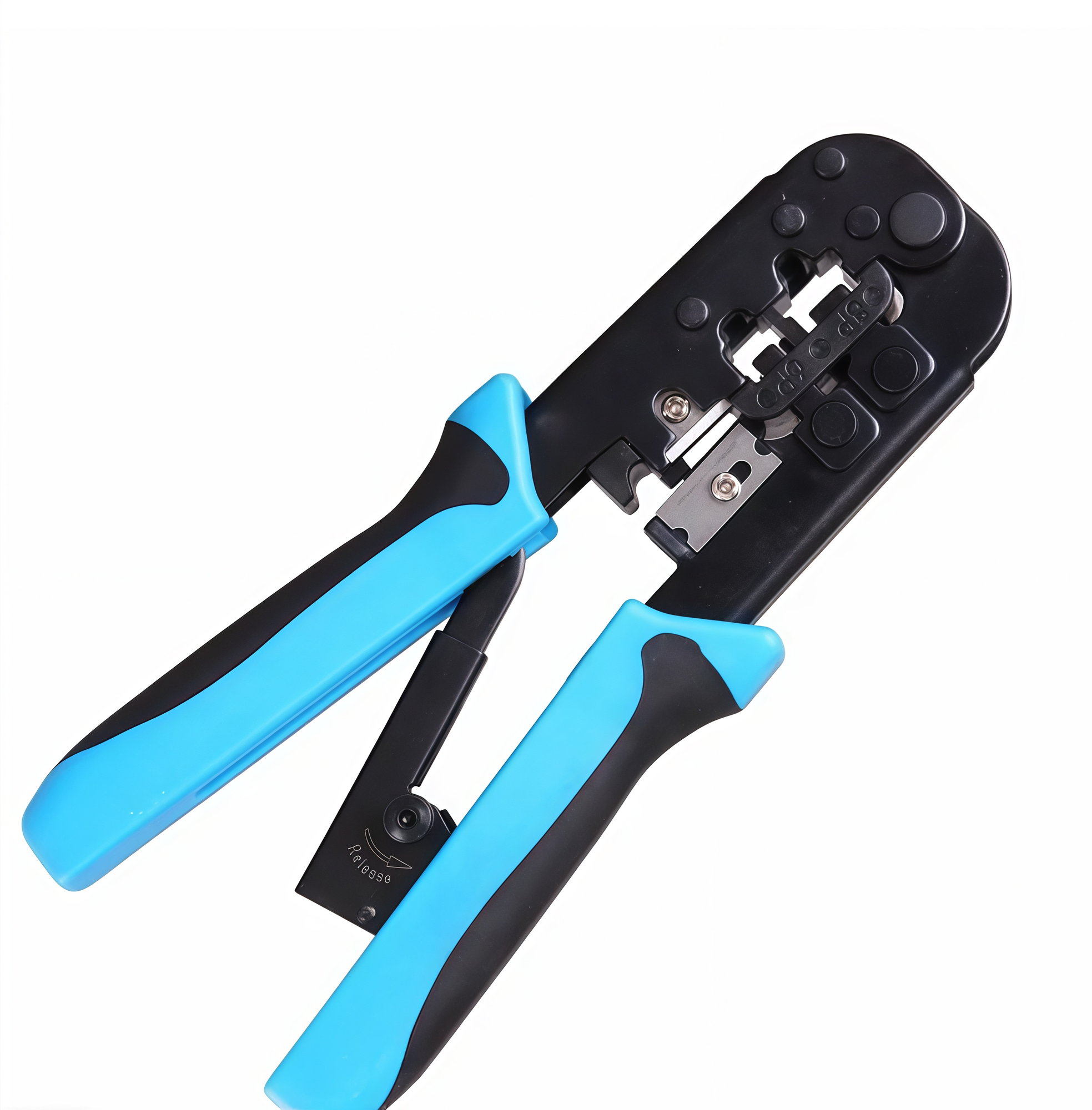 Обжимное устройство Rexant HT-568R, для обжима RJ-45, RJ-11, синий