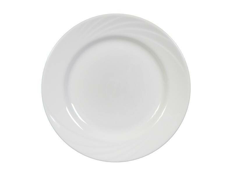 Тарелка 200мм мелкая форма Голубка Без деколи