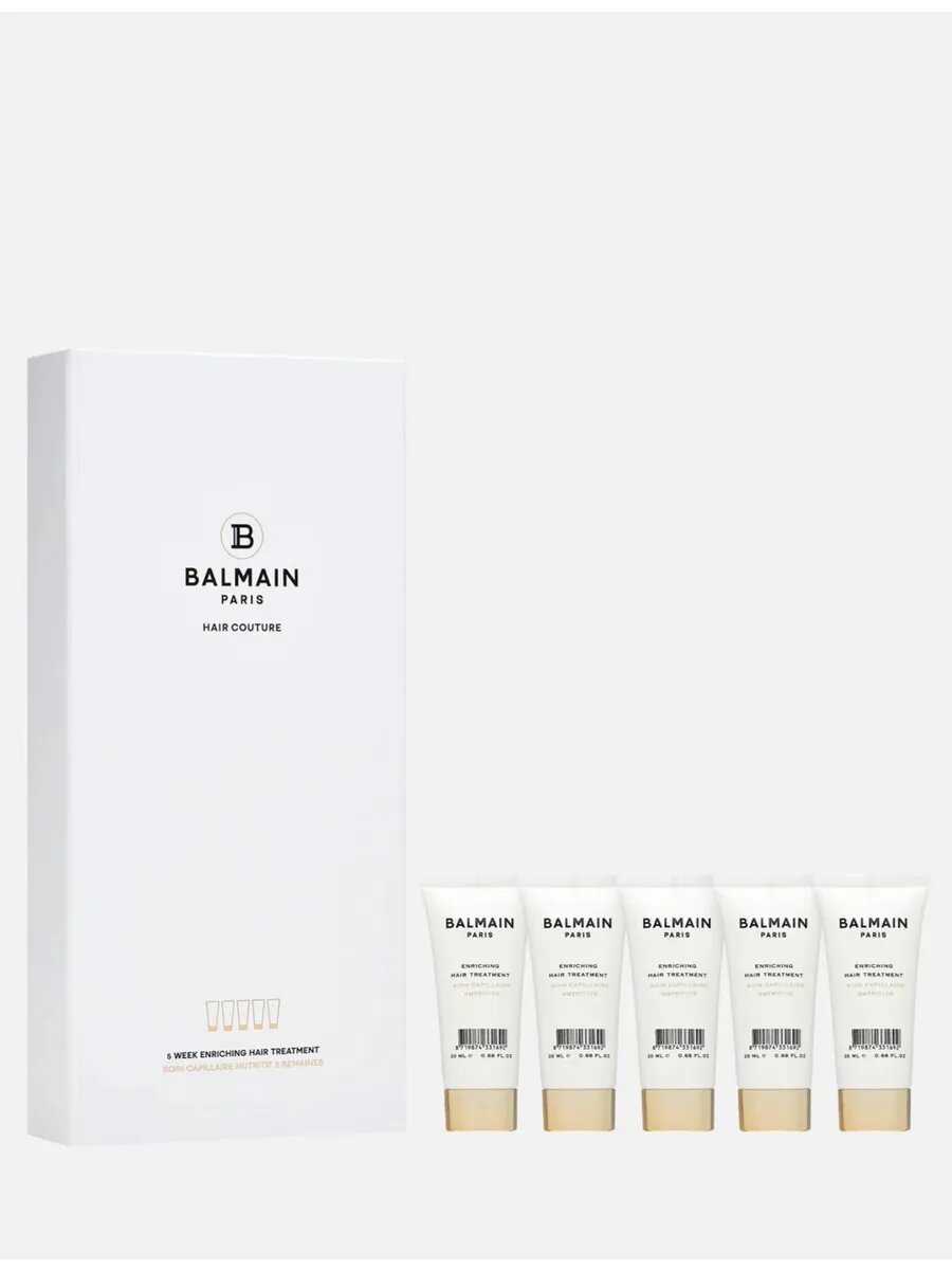 Набор уходовых средств для волос BALMAIN 5 week enriching hair treatment