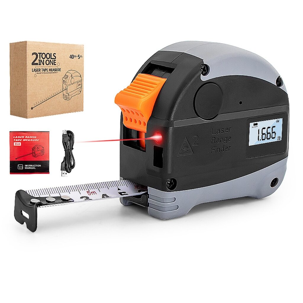 Многофункциональная лазерная линейка для измерения уровня, линейка для измерения уровня, прямоугольная рулетка