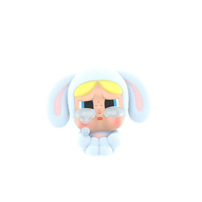 Коллекционные фигурки унисекс POP MART CRYBABY × The Powerpuff Girls, Confirmed-Bubbles Rabbit (Open)
