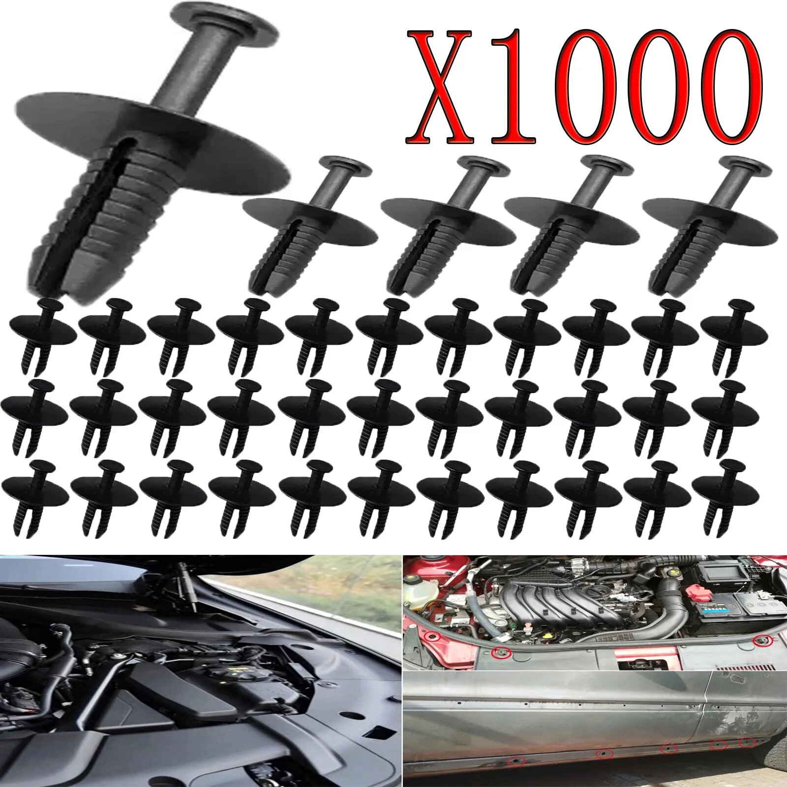 Накладка бампера BMW 3/5/7 сер. 51118174185, 50PCS