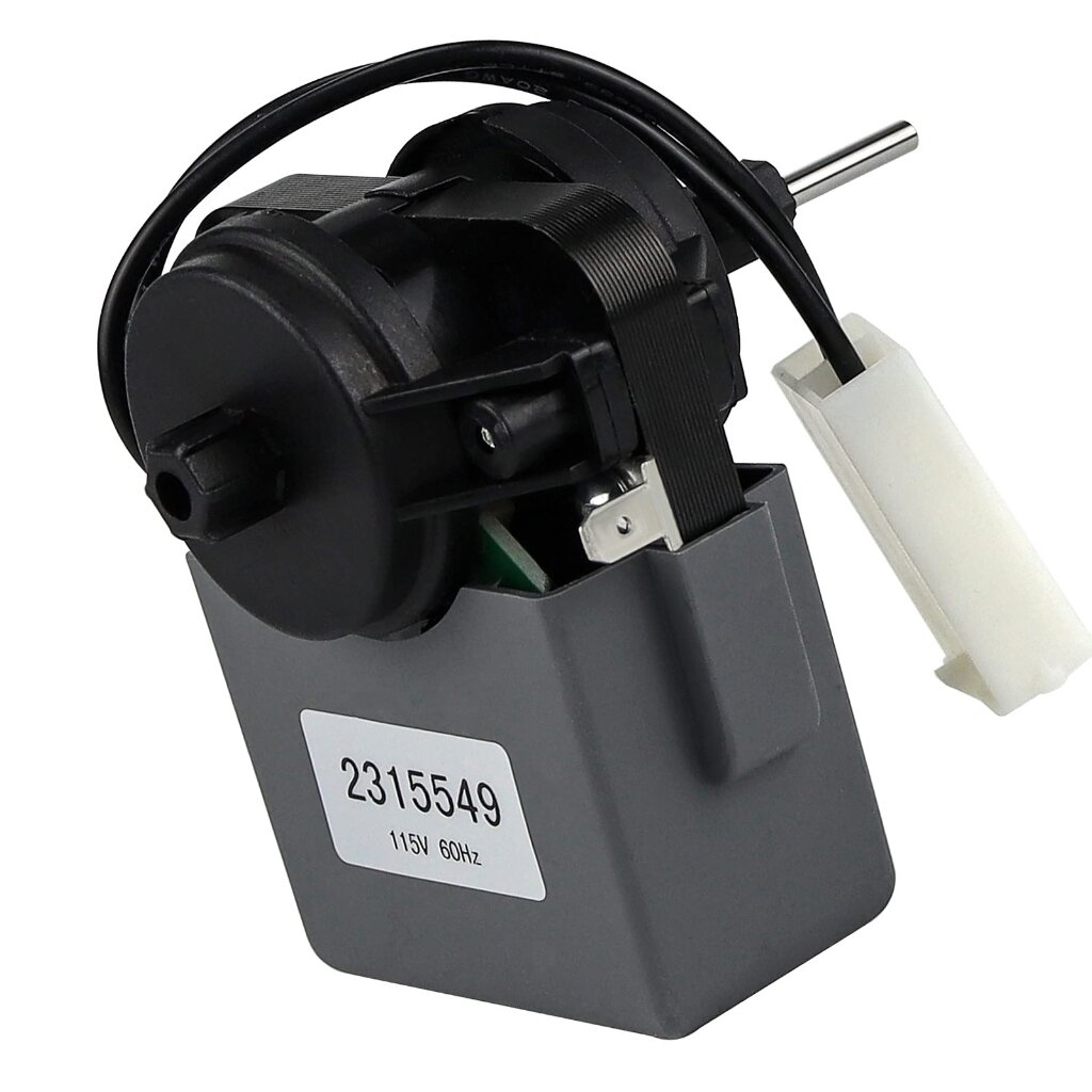 Replacement Freezer Cooling Fan Motor Noise Reduced Plastic Construction Corrosion Resistant Plastic Shell Design