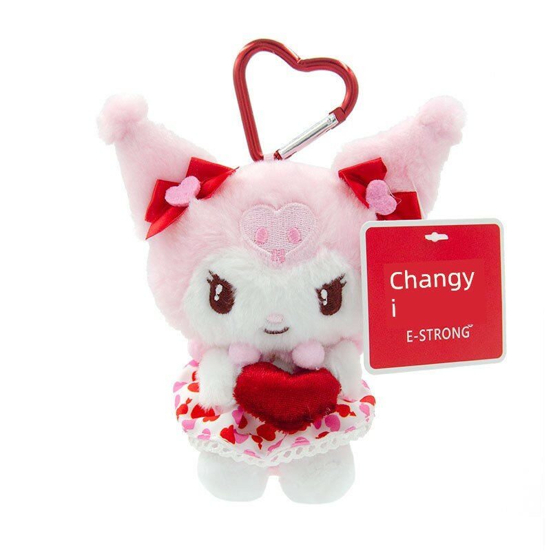 Маленький брелок Купидон серия Куроми Санрио плюшевая кукла подарок на День святого Валентина официальный