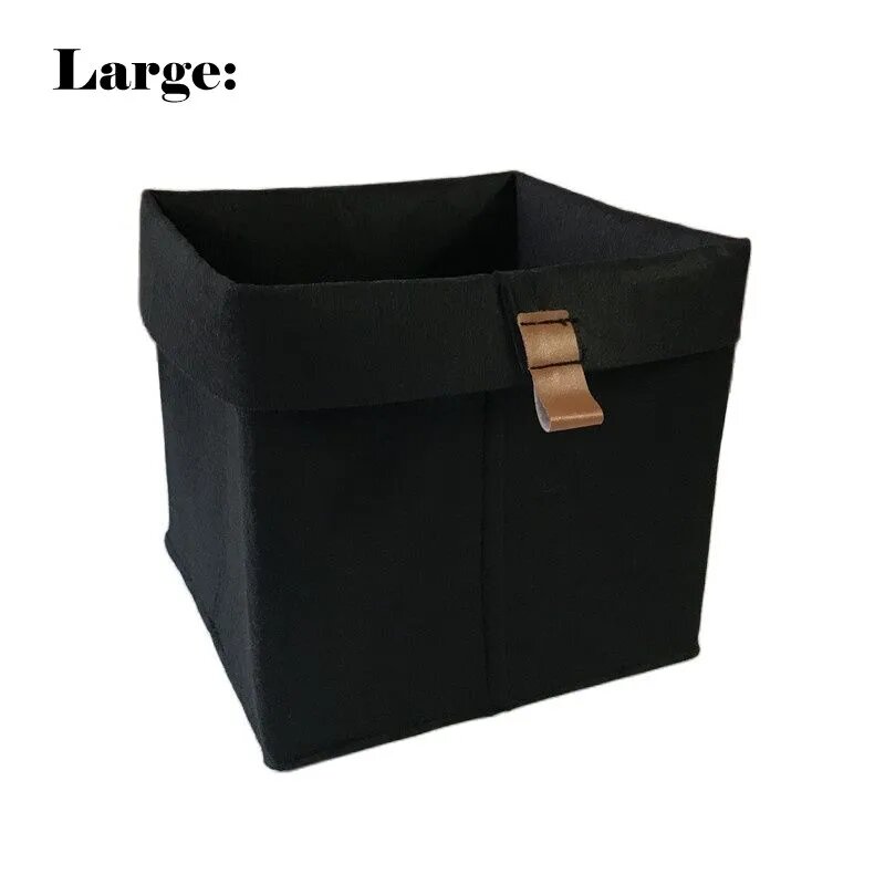 Войлочный настольный органайзер Черный, Black large