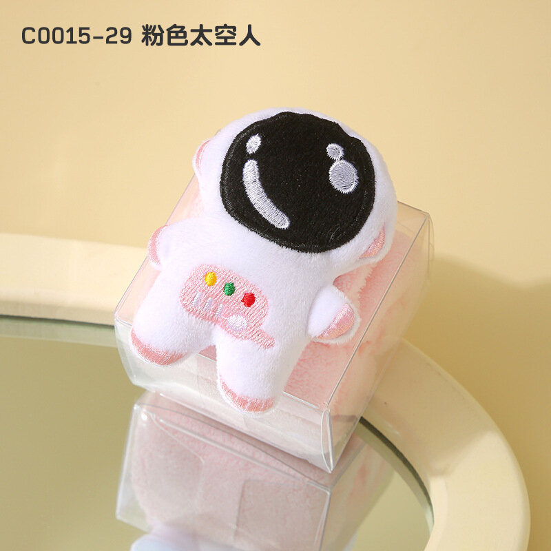 Сувенирное полотенце, креативное ручное полотенце, полотенце с мультяшными животными, детское квадратное полотенце, тюльпан, маленькое полотенце, подарочная коробка, плюшевая игрушка