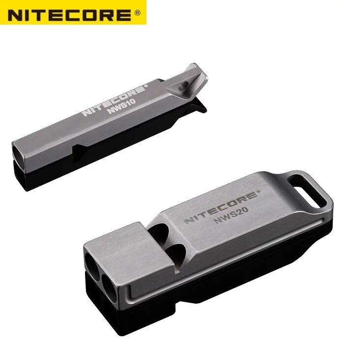 NITECORE NWS10 NWS20 титановая подвеска свисток 120 дБ NWS10