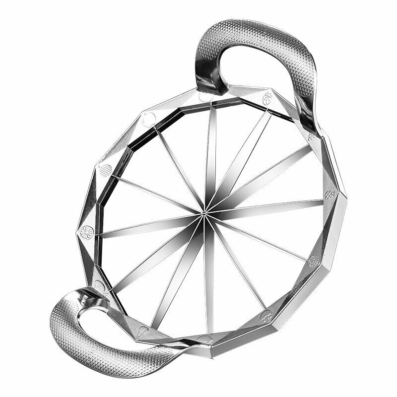 ⭐Прямые поставки с завода: большой разделитель для фруктов из нержавеющей стали 24 см, для дыни, драконьего фрукта, арбуза⭐