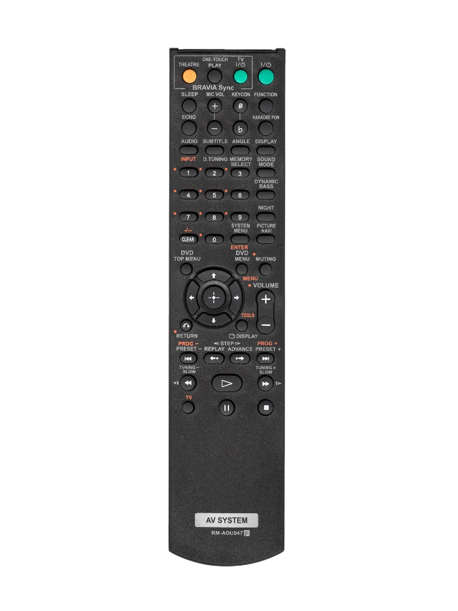 Пульт RM-ADU047 для домашнего кинотеатра Sony