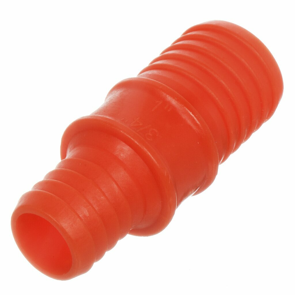 Соединитель шланга 3/4-1 дюйм пластиковый, фитинг полива елочка, быстросъемный переходник садовый E190008