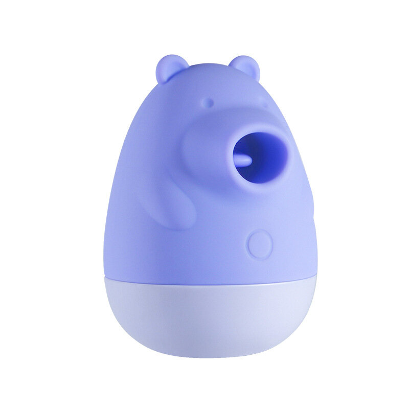 Little Bear Фиолетовый Сосущий Языковой Вибратор для Женской Плеазура