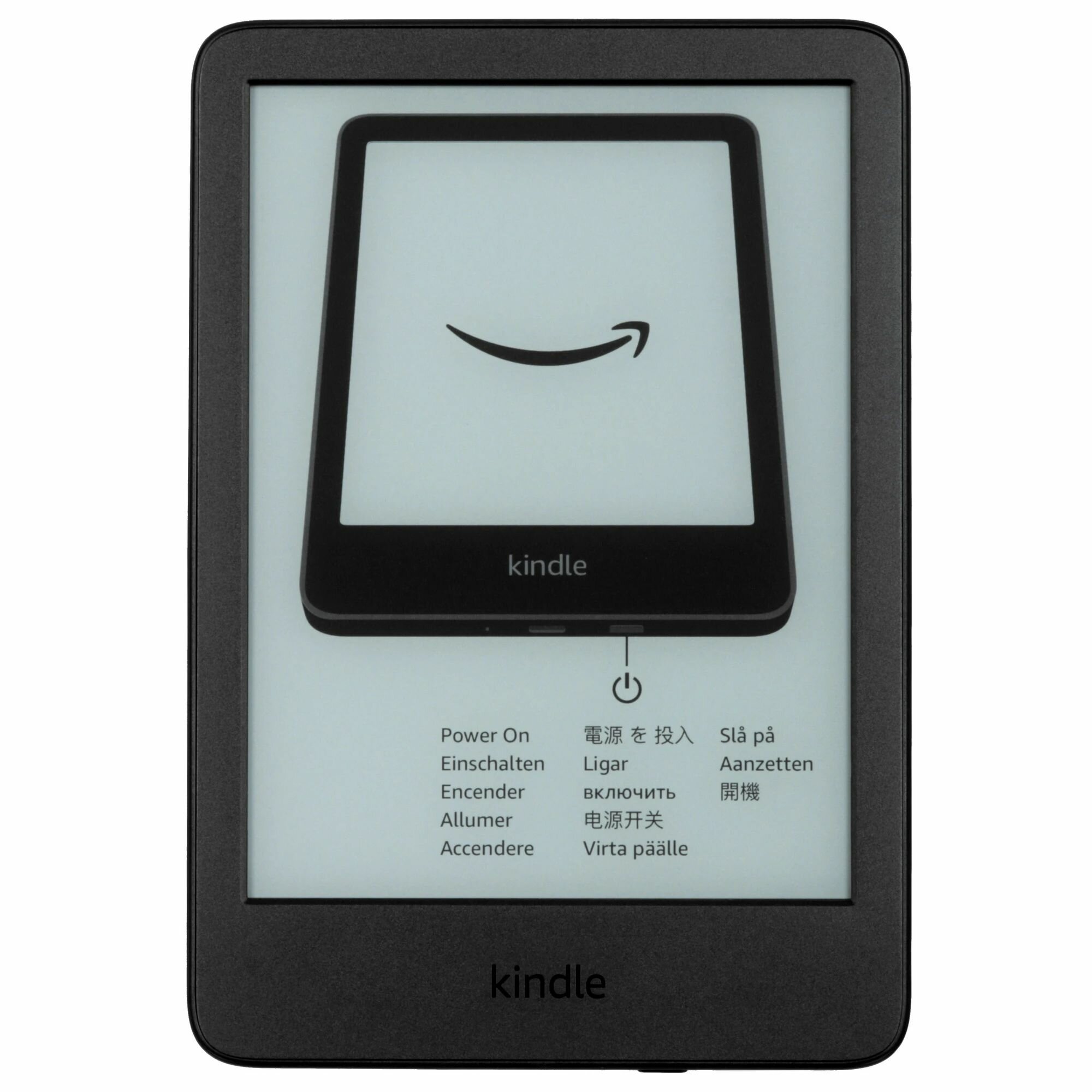 Электронная книга Amazon Kindle 2024, 6", Wi-Fi, Bluetooth, 16GB, черная