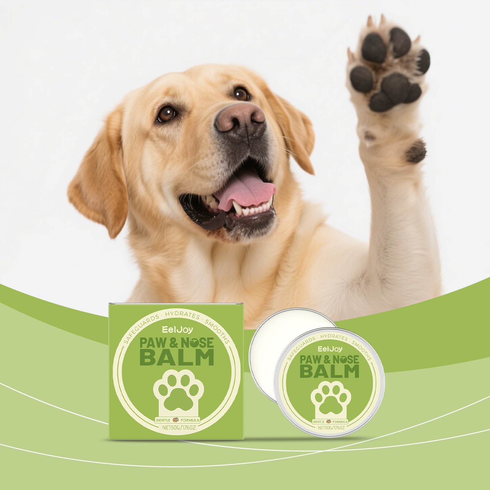 Увлажняющий бальзам для лап домашних животных, нежный уход за лапами собак, увлажняющий и питательный для подушечек лап
