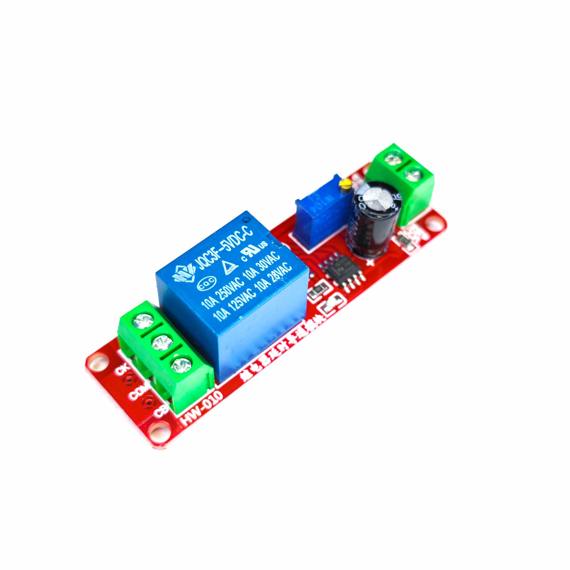 Модуль реле задержки включения на микросхеме NE555 (5В)