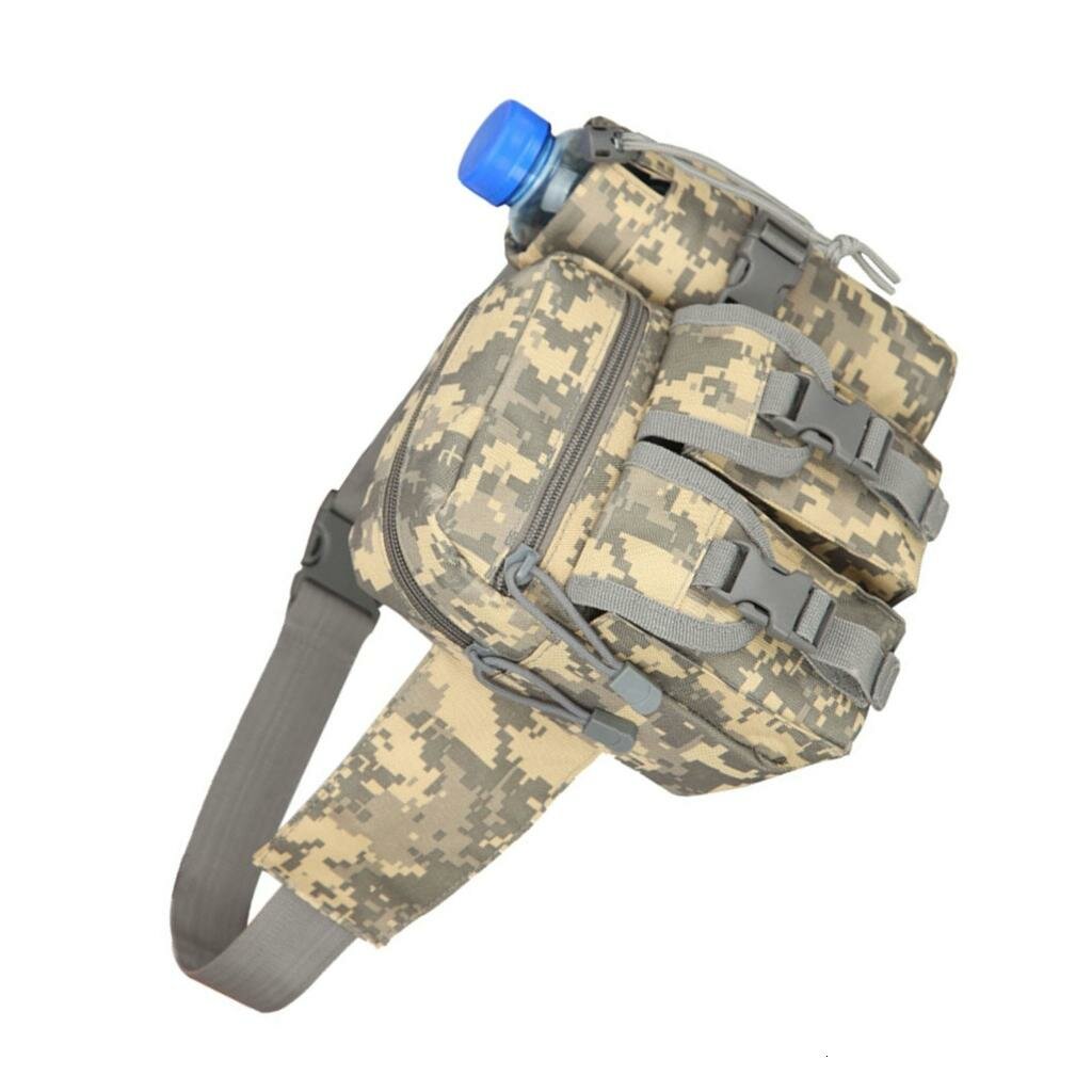Тактическая поясная сумка с держателем для бутылки, АКУ