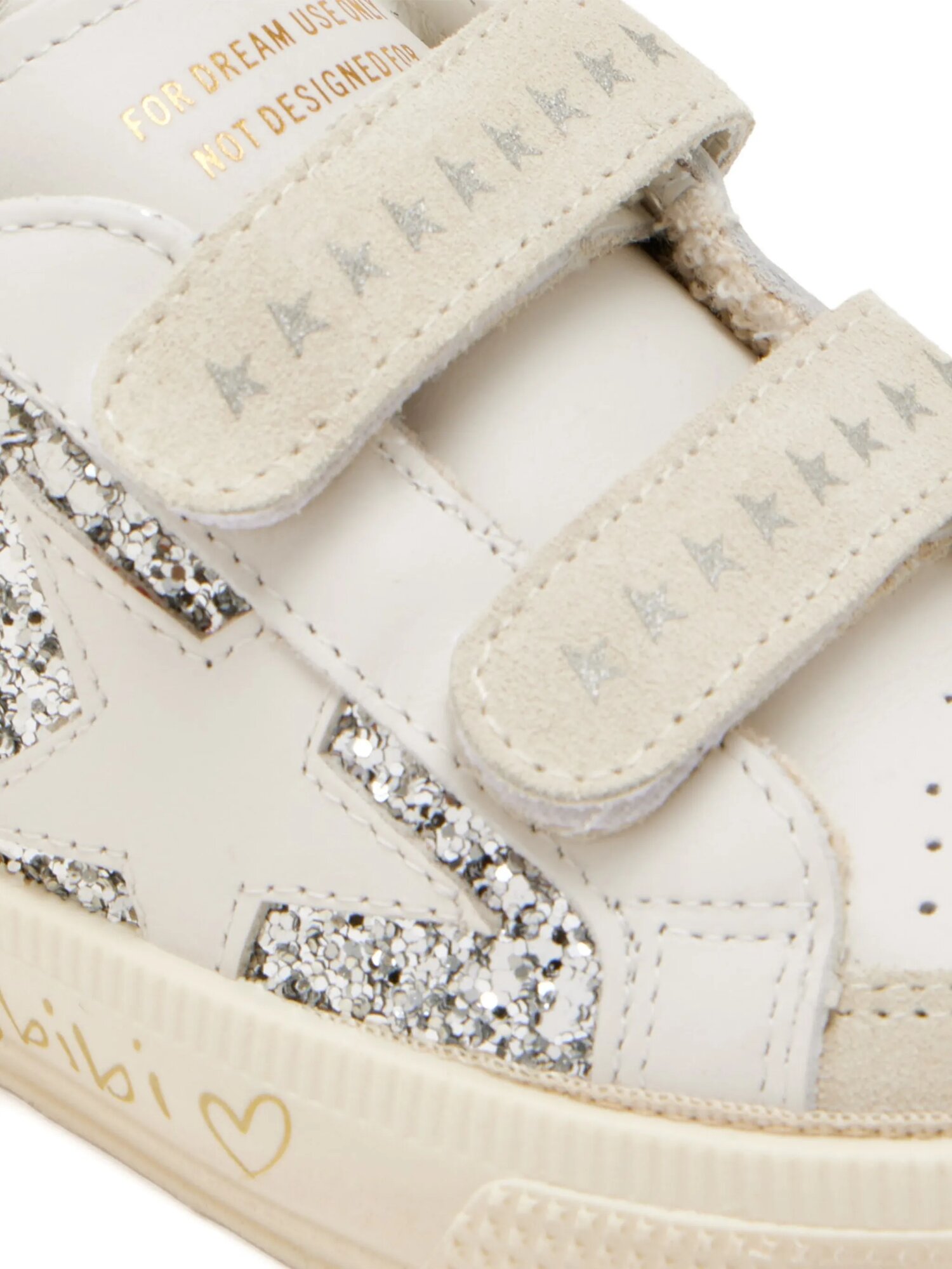 Кроссовки Golden Goose Glitter star sneakers, размер 19, серый — фото 1
