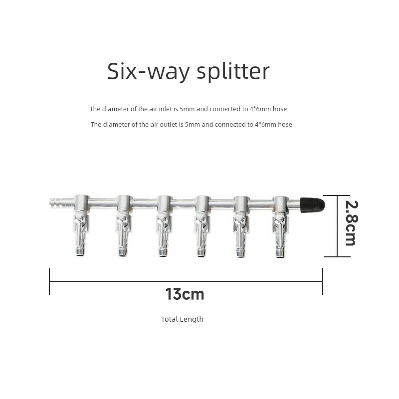 Аквариум, пруд, регулировка объема воздуха, переключатель из нержавеющей стали, кислородный клапан, аквариумный