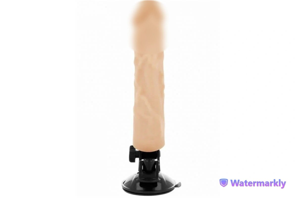 Вибромассажер Base Cock Realistic Vibrator 2-1 телесный 20 см
