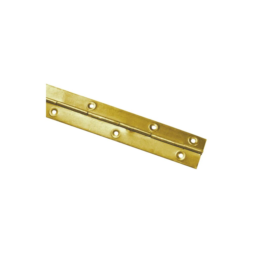 Петля карточная AKS L-545, желтый цинк 36186
