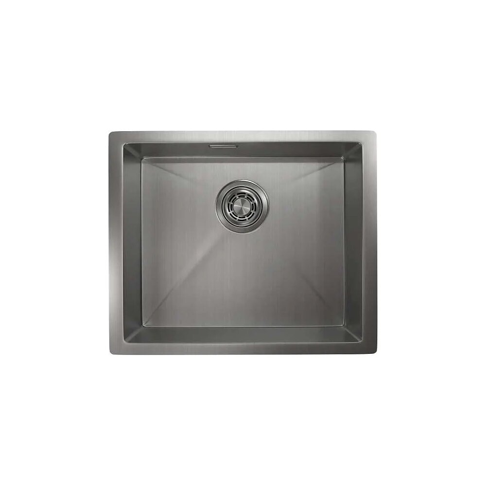 Мойка для кухни GRANULA 5445U, сталь сатин