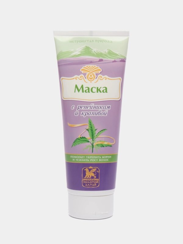 Маска Золотой Алтай репейник/крапива укрепление/рост волос 250 мл x1