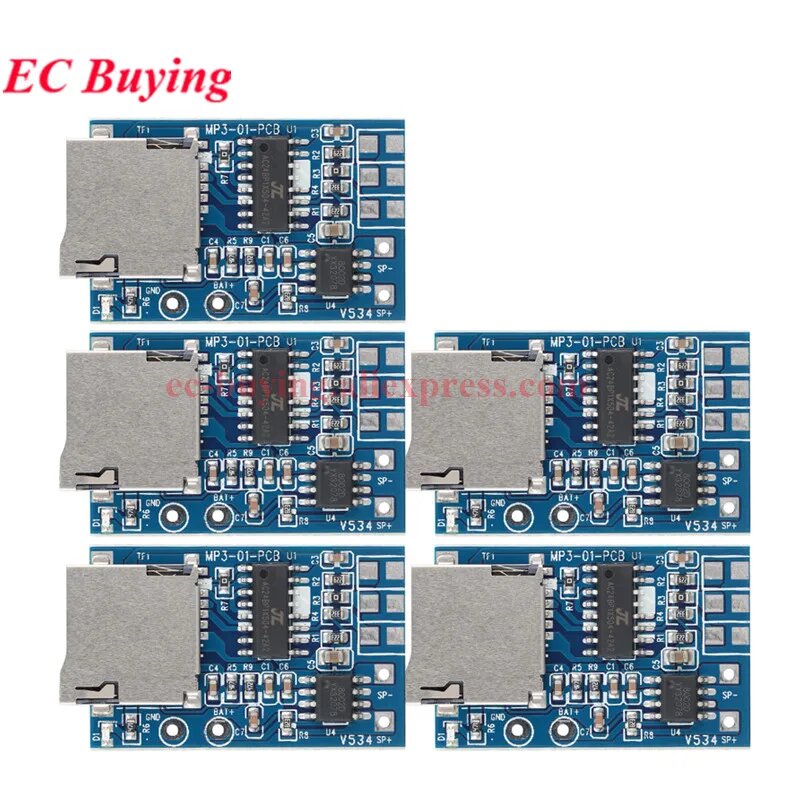 MP3 Аудио Декодер Модуль 5pcs