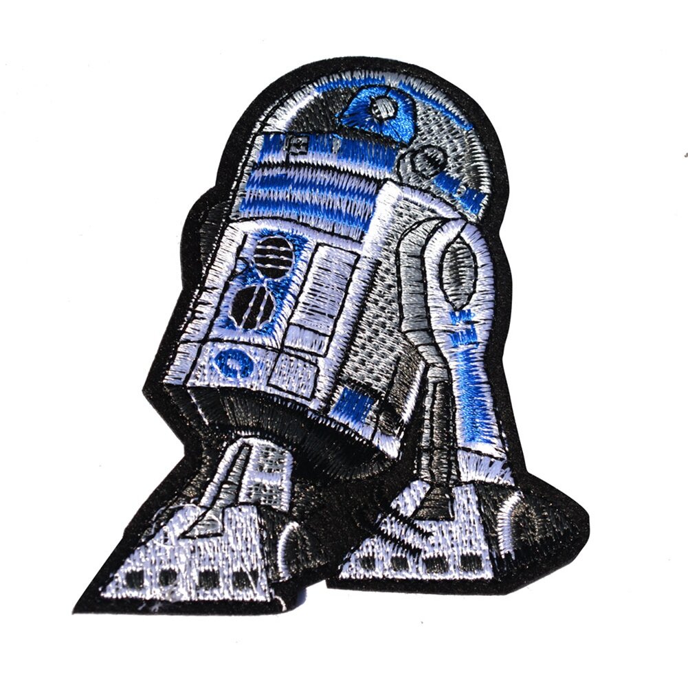 2 шт. вышитые нашивки на тему космической тематики, приклеиваемые утюгом, для украшения одежды своими руками (#4)