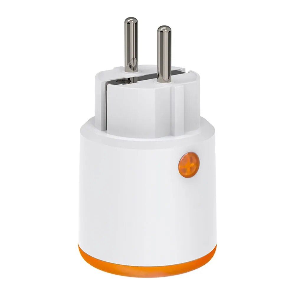 Умная розетка NEO Zigbee 3.0, контроль энергопотребления, 16 А, оранжевая