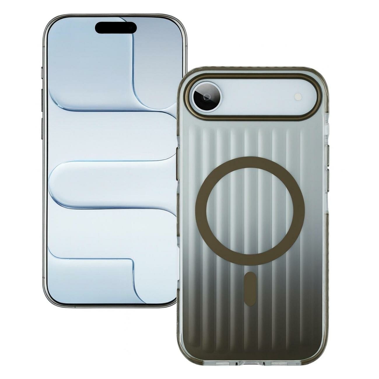 Чехол накладка iPhone 17 Air Gurdini Ocean Case Transparent Gray