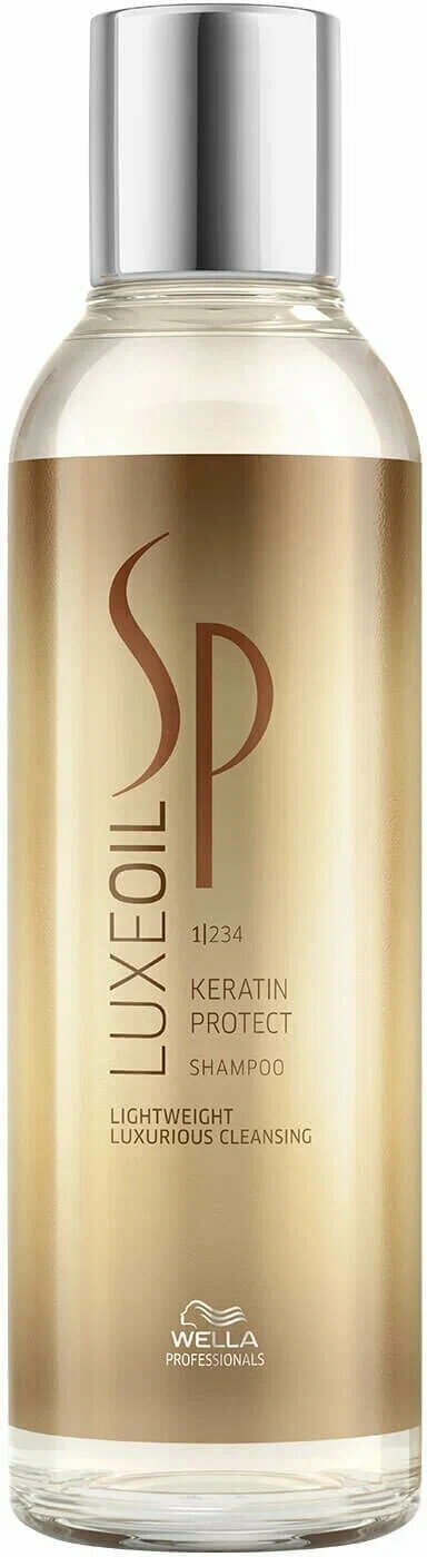 Wella SP Luxe Oil Shampoo - Шампунь для защиты кератина 200 мл