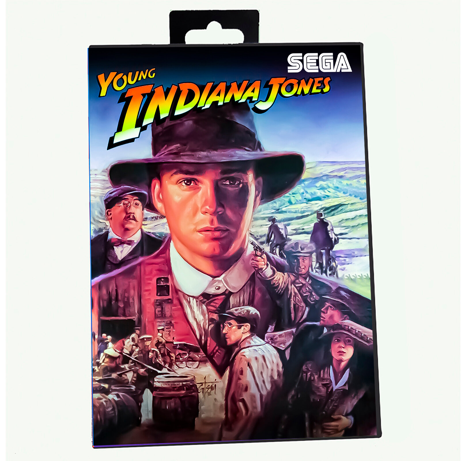 Картридж The Young Indiana Jones Для приставки Sega Genesis Sega Mega Drive 16 bit MD