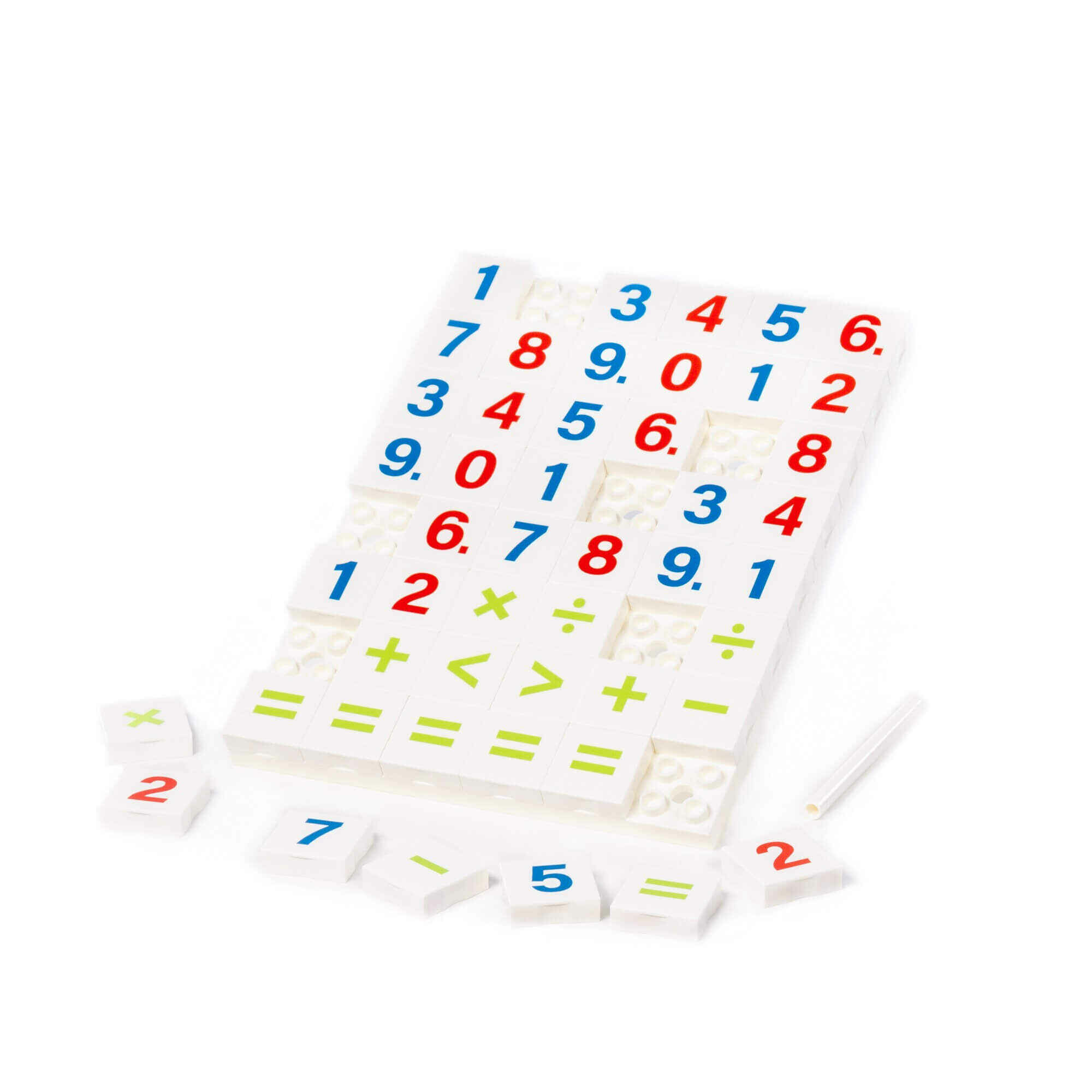 Набор игровой настольный Цифры и математические знаки 48 элементов, арт. 83344