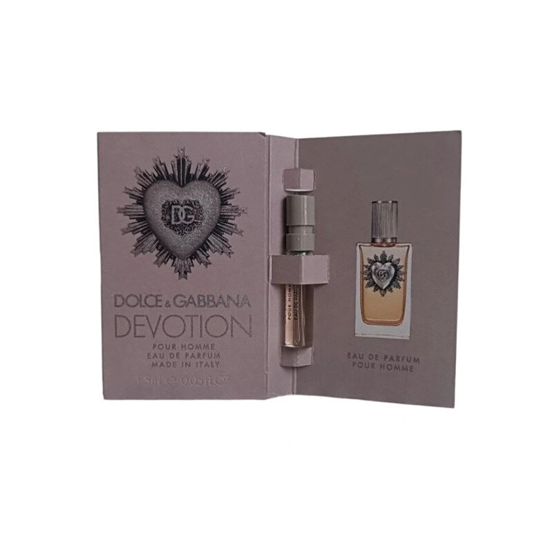 Парфюмерная вода Dolce Gabbana Devotion Pour Homme миниатюра 1.5 мл / Пробник духов Дольче Габбана Девотион Пур Хом