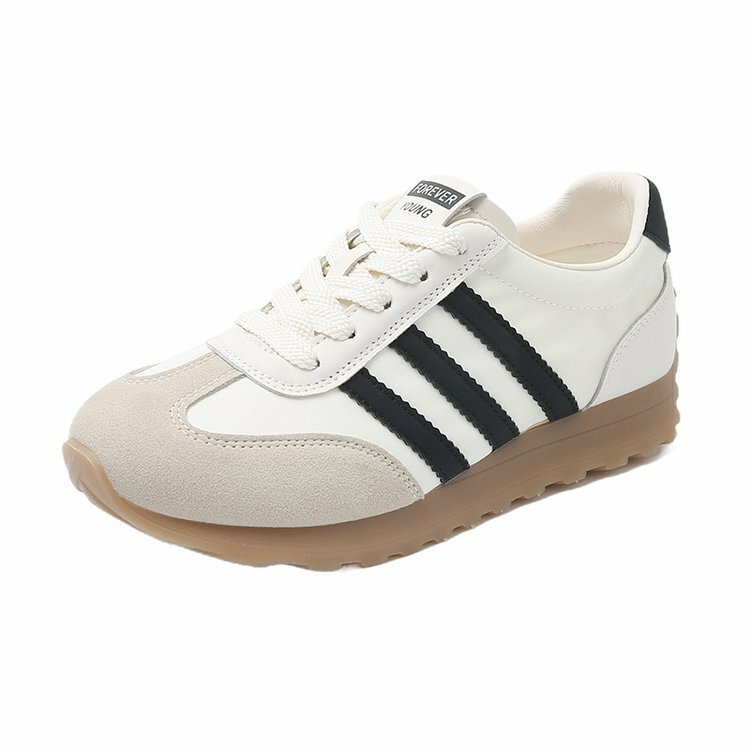 ВесКеды ИзнСтой AIS Ботинки Женщины Осень Зима Ретро Женский Средний голень Флис Нескользкий Меховый Внешний Универсальный/Light yellow