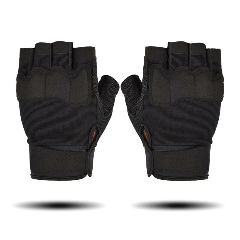 Тактические перчатки без пальцев, L