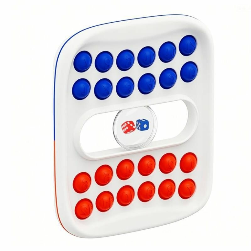 Детские математические игрушки для сложения, вычитания, умножения и деления, обучающие мышлению, цифровая настольная игра Xiaoxiaole раннего обучения-красный синий