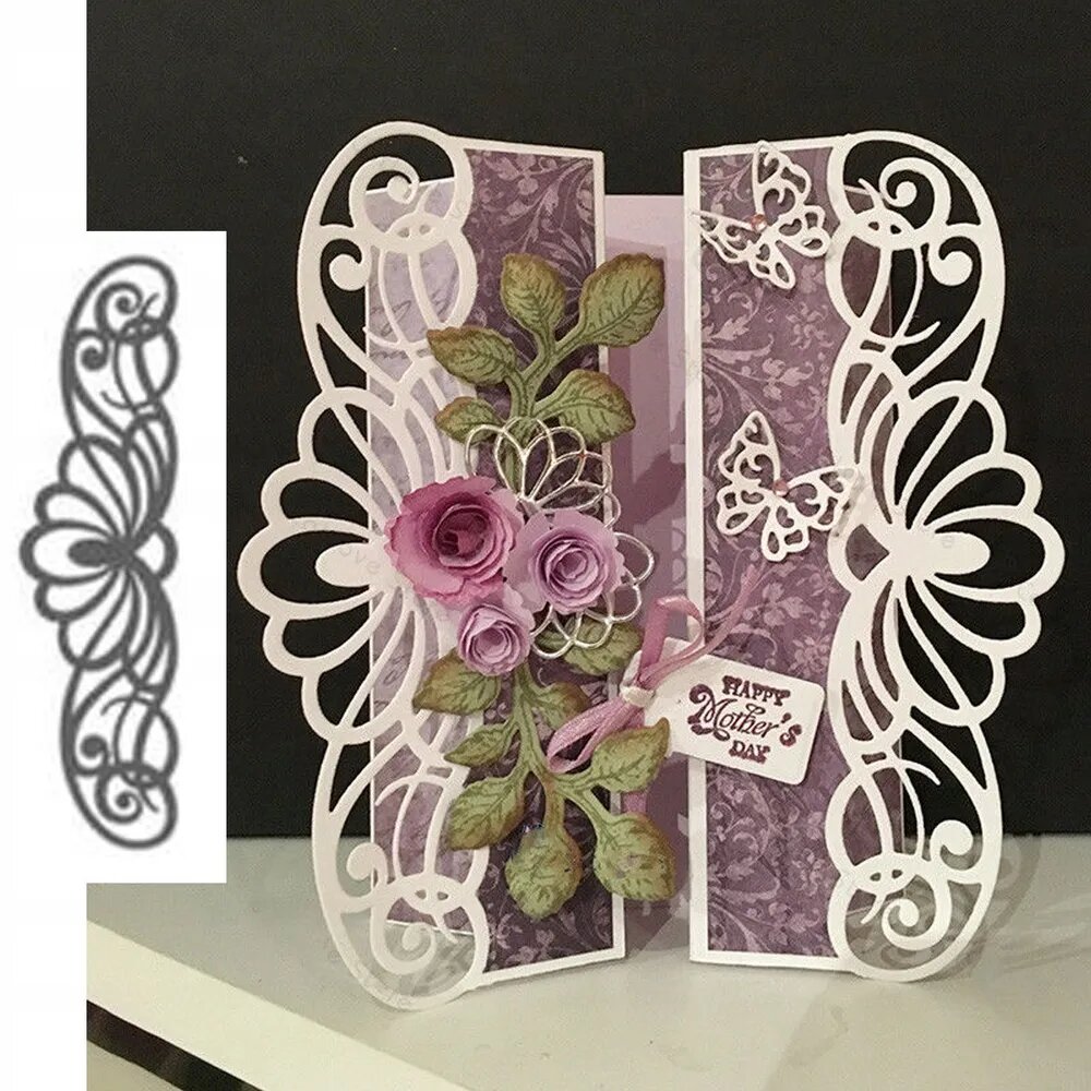 Ножи Бирки для Машинки для вырубки и тиснения / Высечные штампы с металлической кружевной каймой