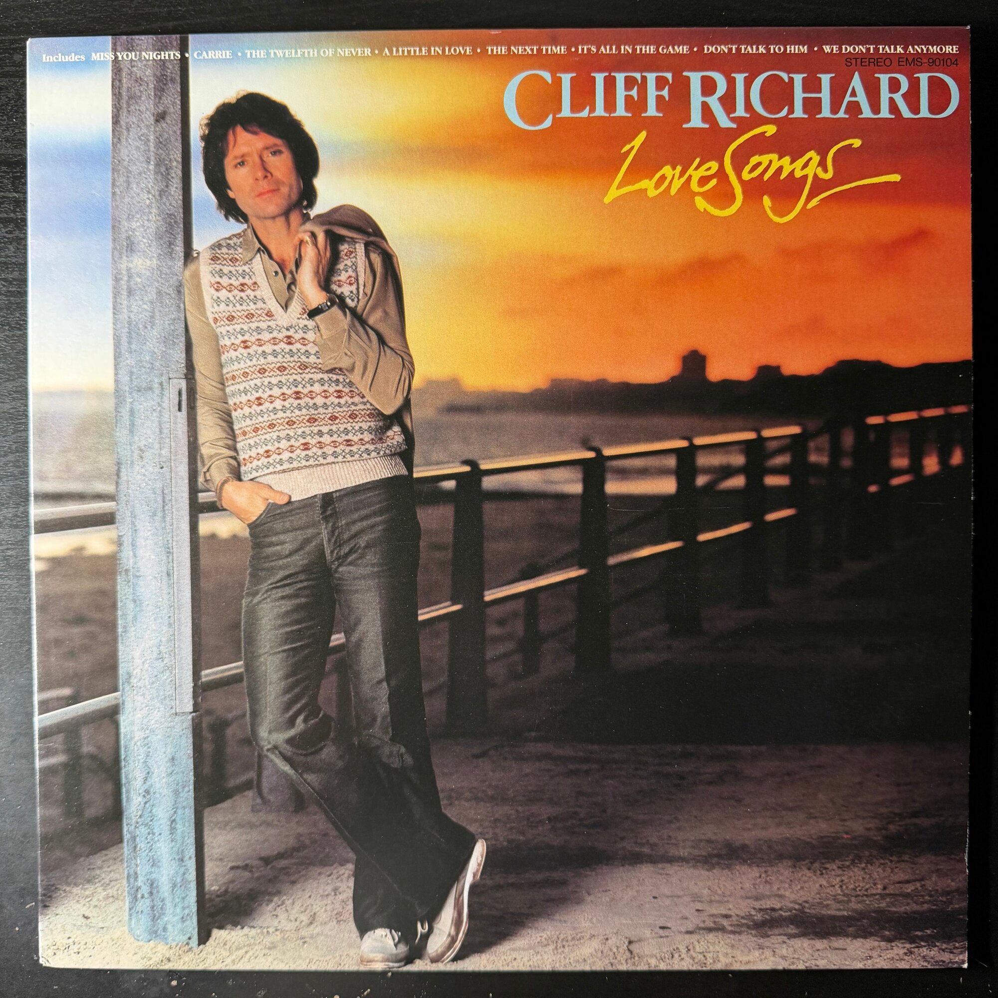 Виниловая пластинка Cliff Richard Love Songs (Япония 1981г.)