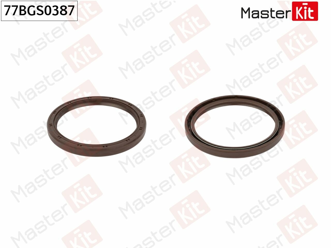 Сальник коленвала задний. Kia Rio, DC 00-05Mazda 3BMBN 13- A3EA5DZ6Y3Z6Y1 MasterKit 77BGS0387