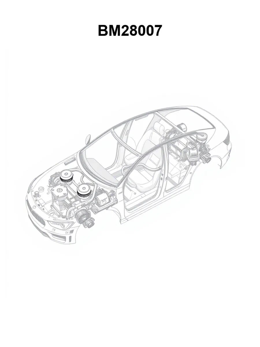 BM28007, Подшипник опорныи JIKIU