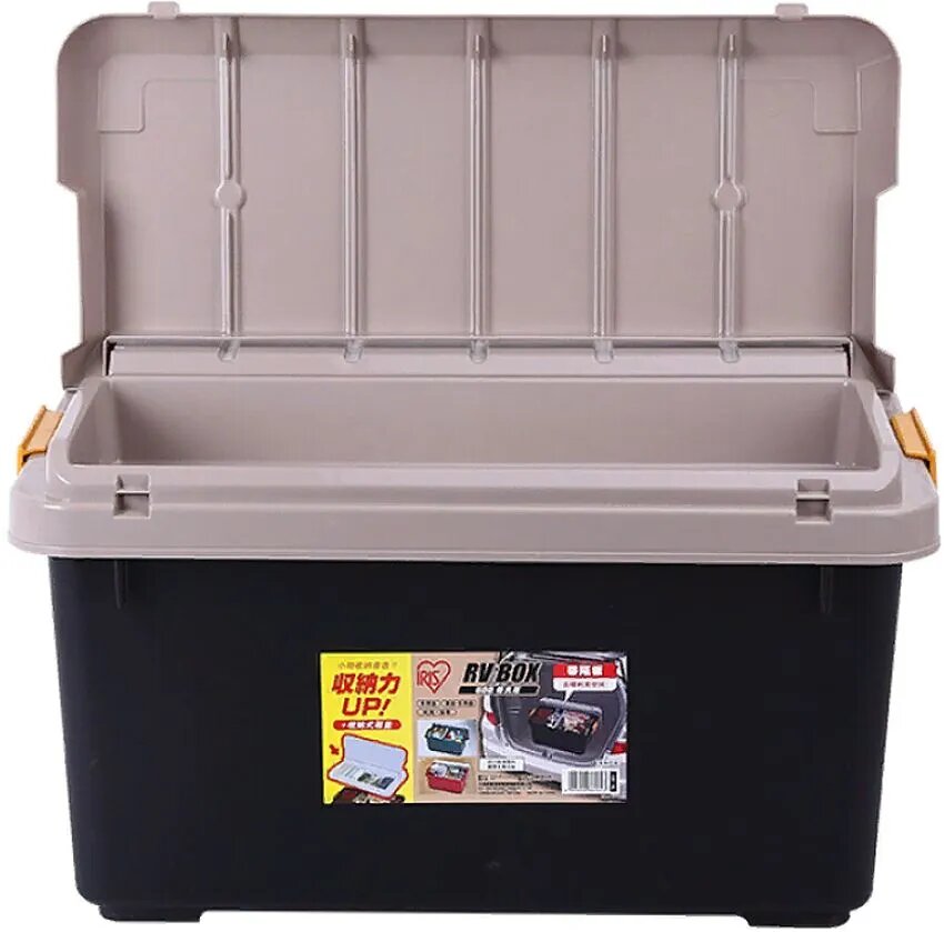 Экспедиционный ящик IRIS RV Box 600SF Black, 40 л, пластик, черный матовый, для хранения
