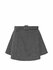 Юбка Self-Portrait Belted A-line mini skirt, размер 10, серый