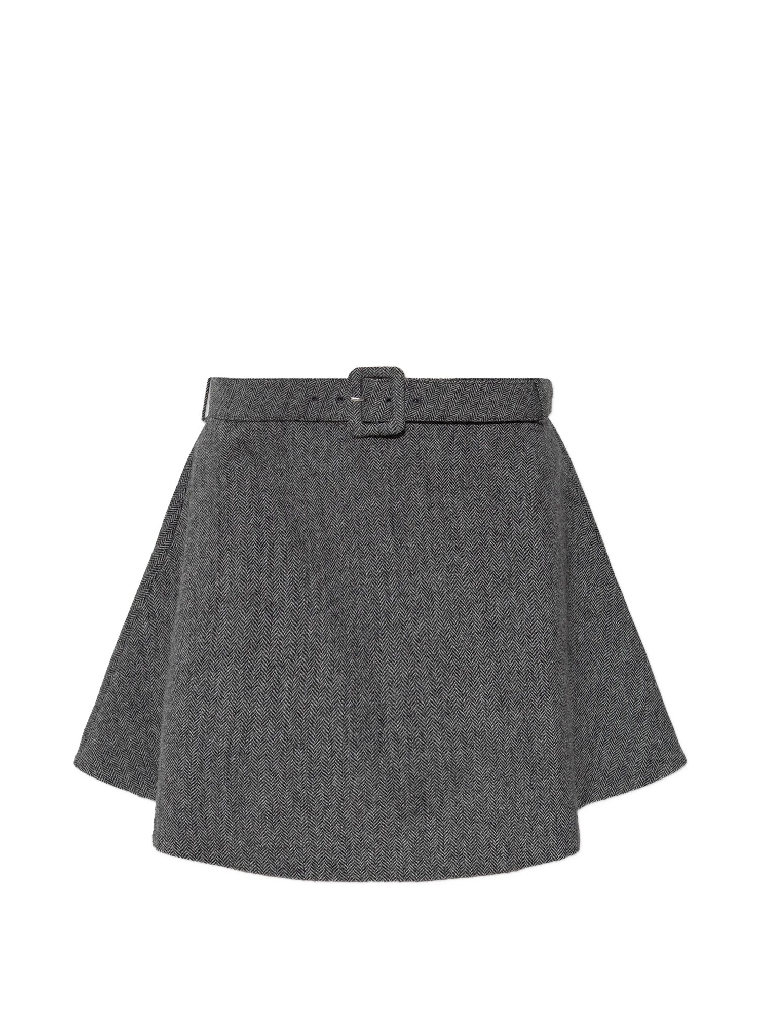 Юбка Belted A-line mini skirt