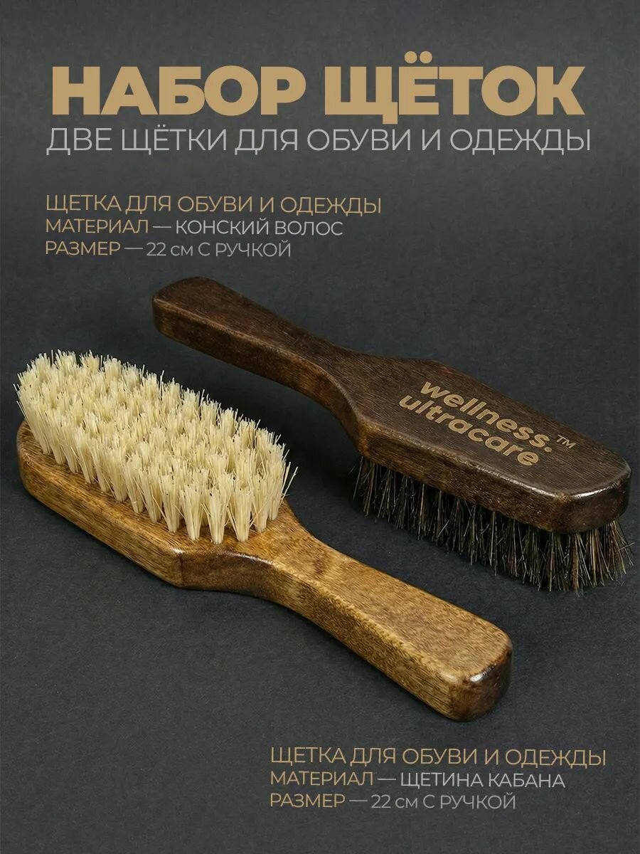 Щетка для обуви, одежды и сумок