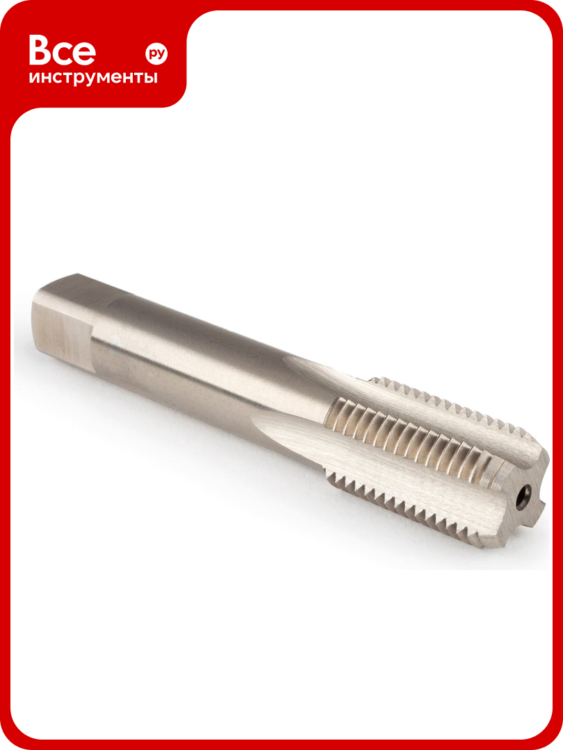 Ручной метчик GSR M8х1,25 HSSG DIN352 6H Form С Nr 3 для глухих и сквозных отверстий B00104213